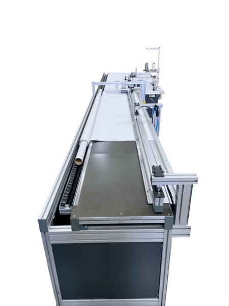 Elizabeth EM-RBH1 Series | DLU Automatic Roller Blind Hemming Machine ...