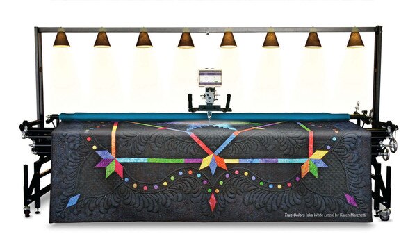 Handiquilter 12' Overhead Light Bar | Elizabeth Machines