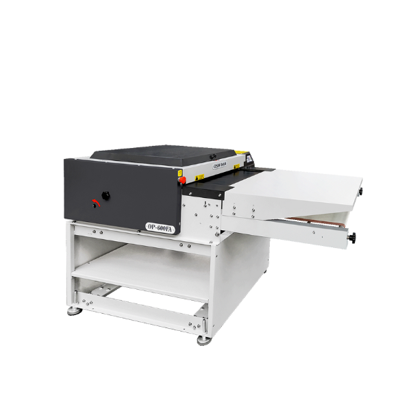Oshima OP-600F Series | Continuous Fusing Machine | Elizabeth Machines Co.