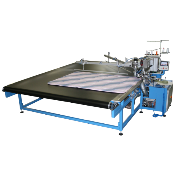 R242 | Automatic Round Corner Quilt Edging Machine | Elizabeth Machines Co.